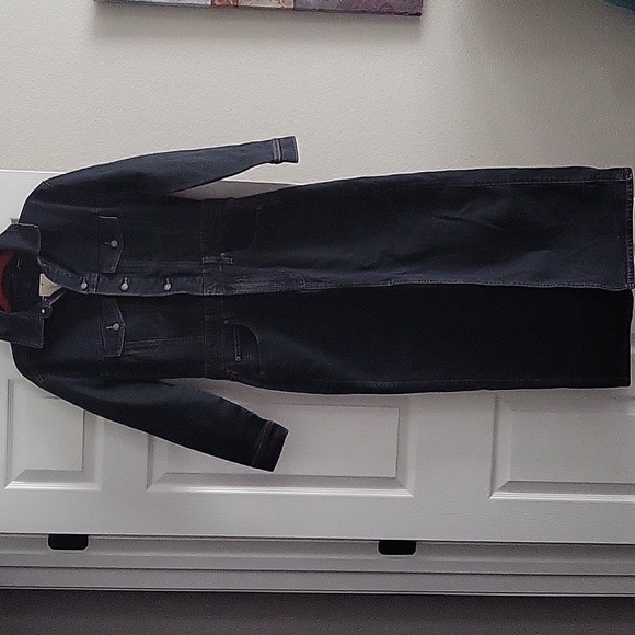 Universal Thread | Dresses | Universal Thread Black Jean Denim Dress 8 ...